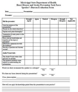 20+ Free Speaker Evaluation (Feedback) Form (PDF) » Template Republic